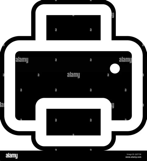 Interface Printer Icon Stock Vector Image And Art Alamy