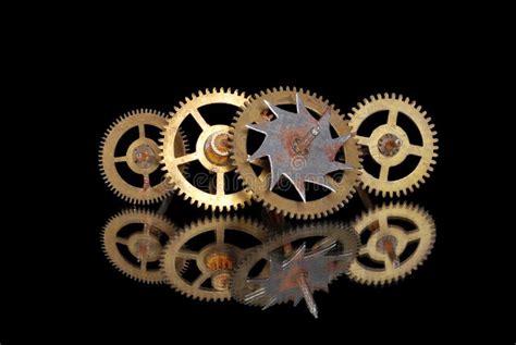 Retro Cogs Gears Technology Stock Photo Image Of Abstract Connected 25923582