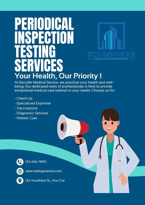 Entry 9 By Seif59 For Flyers Design For Periodical Inspection Testing