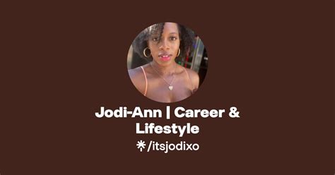 Jodi Ann Career And Lifestyle Instagram Tiktok Linktree