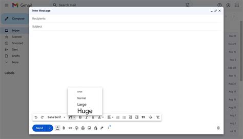 How To Increase Gmails Font Size
