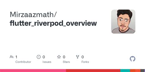 GitHub Mirzaazmath Flutter Riverpod Overview