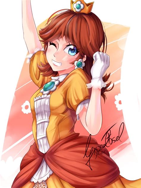 Princess Daisy Fanart By Gruselfusel On Deviantart Princess Daisy
