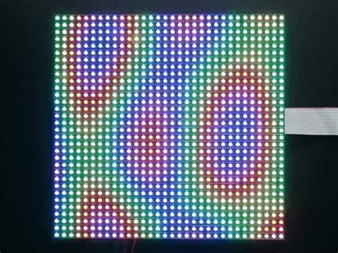 32x32 RGB LED Matrix Panel 5mm Pitch Raspberry Pi Arduino