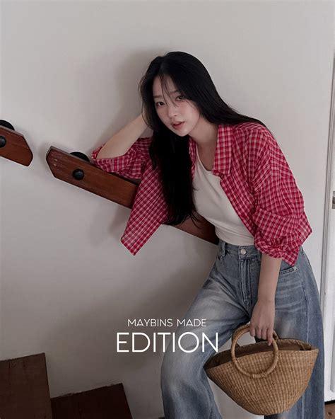 메이빈스 무료배송made 제스 체크 셔츠