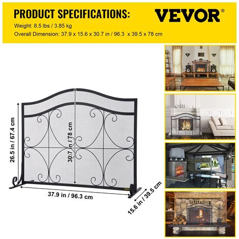The 5 Best Fire Place Screen Mesh To Buy For Home Vevor Blog