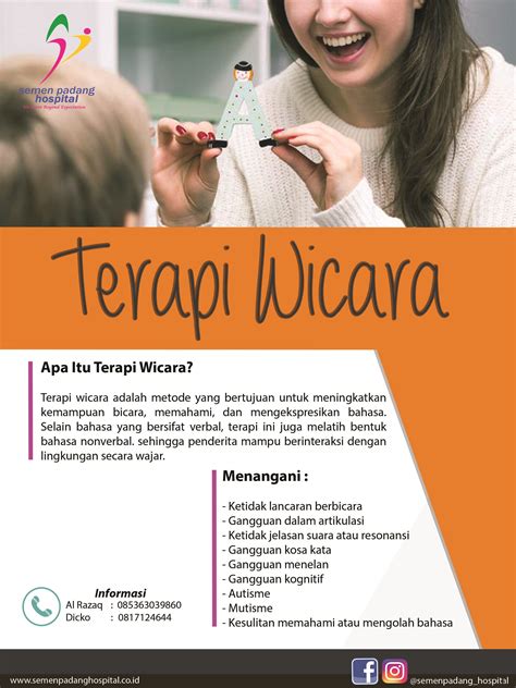 Terapi Wicara Semen Padang Hospital