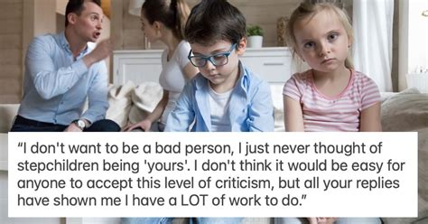 Aita Because I Don T Want To Take My Stepson On Vacation Updated Someecards Family Bonds