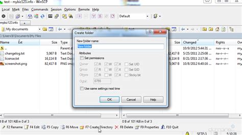 Managing Files In Winscp Za Knowledge Base
