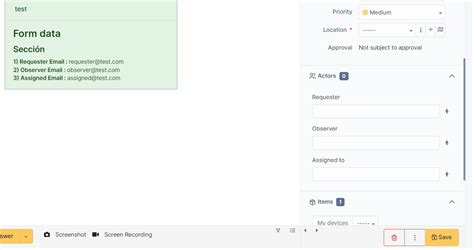 Does Not Collect The Data Person From The Question In Ticket Target