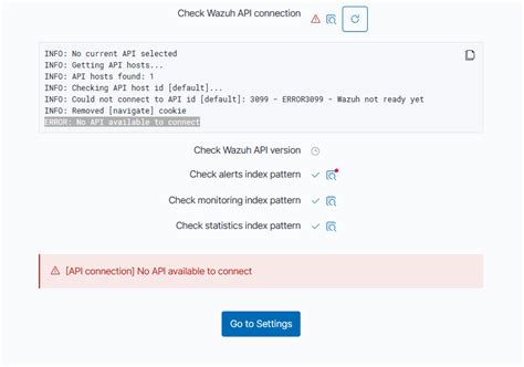 Wazuh Api Error After Having Success For A Few Weeks Rwazuh