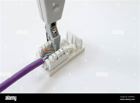 Network Cabling High Resolution Stock Photography And Images Alamy