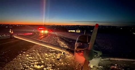 Single Engine Plane Makes Emergency Road Landing