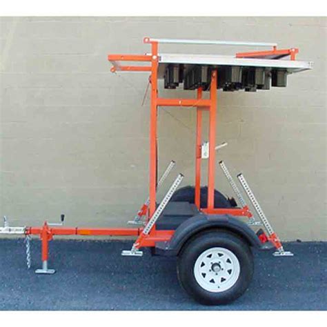 Trafcon Industries Tc1 Trailer Mount Solar Powered Arrow Boards