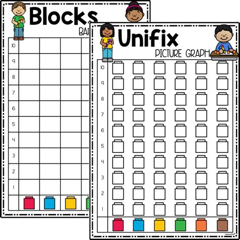 Unifix Blocks Picture And Bar Graphs Top Teacher