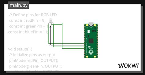 Blink With Micropython Copy B Wokwi Esp32 Stm32 Arduino Simulator