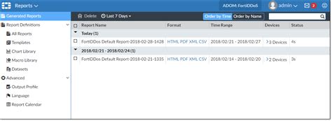 Using Fortianalyzer To Collect Ddos Attack Logs Fortiddos F 7 0 0 Fortinet Document Library