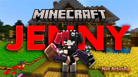 I Beat Minecraft Using Jenny Yes Steve Model Youtube