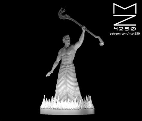 Fun Patreon Request Sexy Human Wizard With A Dragon Staff Free Stl In Comments D R PrintedMinis