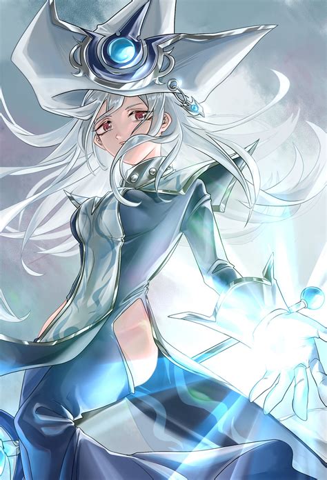 Silent Magician Yu Gi Oh Drawn By Kakordor Danbooru