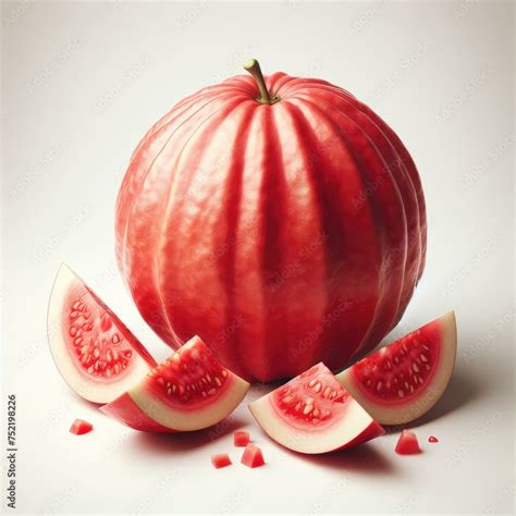 Jumbo Red Guava Is A Rare Water Guava Plant With Sweet Dense And Tender Fruit Blackish Red Skin