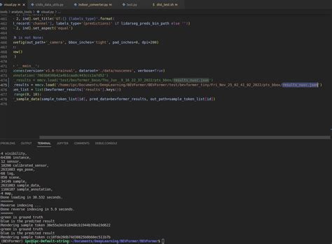 Visual Result Error · Issue 129 · Fundamentalvisionbevformer · Github