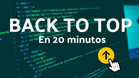 Prestigio Especial Pegajoso Boton Para Ir Arriba Html Cura Arco Dirección
