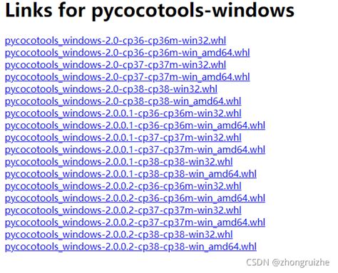 Modulenotfounderror No Module Named ‘pycocotools Mask‘ Csdn博客