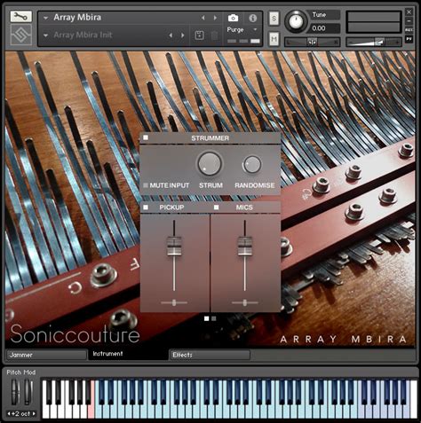 Array Mbira Virtual Instrument For Kontakt Player Soniccouture