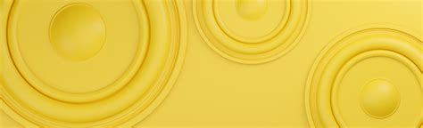 노란색 배경에 많은 노란색 스피커 라우드 스피커 3d 모델 및 그림 0명에 대한 스톡 사진 및 기타 이미지 0명 3차원