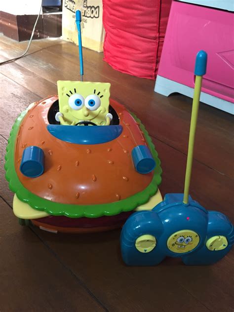 Spongebob Krabby Patty Rc Car Hobbies And Toys Toys And Games On Carousell