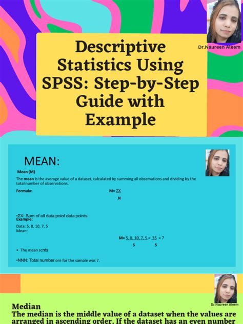 Descriptive Statistics Using Spss Step By Step Guide Pdf Mode