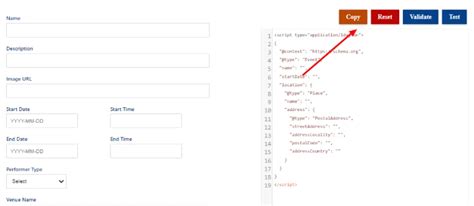 Event Schema Generator Tool