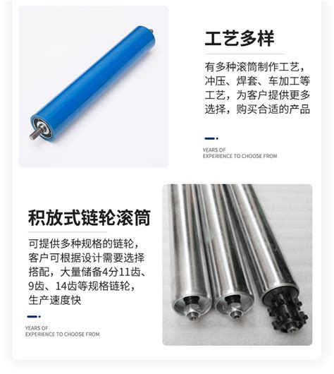 批发包胶无动力滚筒 输送带聚氨酯硅橡胶传送滚轮 包胶无动力滚筒 阿里巴巴