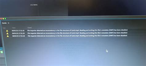 How To Solve Xmp Disable Proble While Import Media Adobe Community