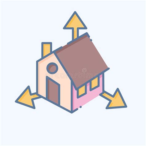 Icon Architectural Design Related To 3d Visualization Symbol Doodle Style Simple Design