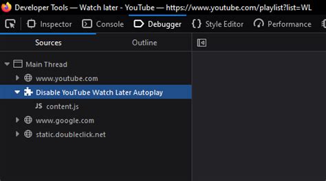 Not Working In Librewolf 107 With Debian 11 · Issue 2 · Jacameradisable Youtube Watch Later