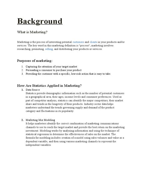 Statistic Assignment Pdf Promotion Marketing Marketing Communications