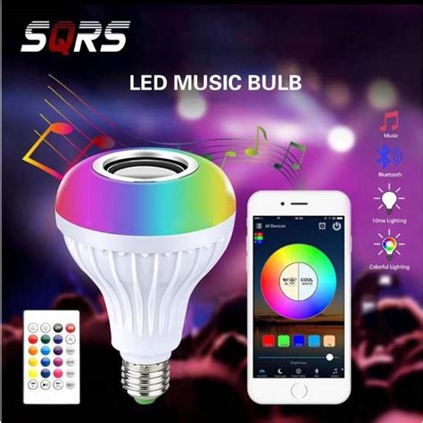 Jual Speaker Bluetooth Lampu Bohlam Musik Lampu Speaker Bluetooth Speaker Lampu Remot