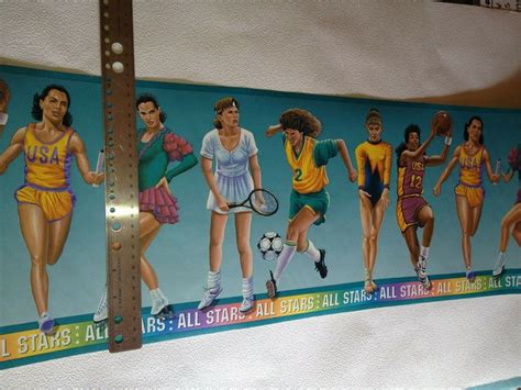 Gymnastics Wallpaper Border