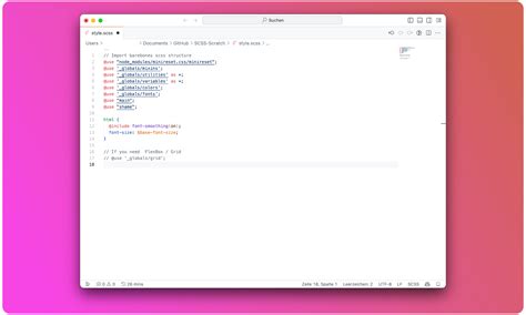 Github Frontendnetworkscss Scratch Scss Scratch Template