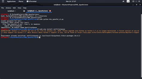 Importerror No Module Named Netfilterqueue · Issue 55 · Oremanj