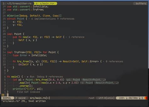 Tree Sitter Rust Language Does Not Highlight The `use` Keyword Correctly Rneovim