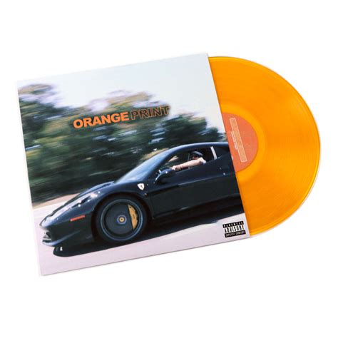 Larry June Orange Print Colored Vinyl Vinyl Lp —