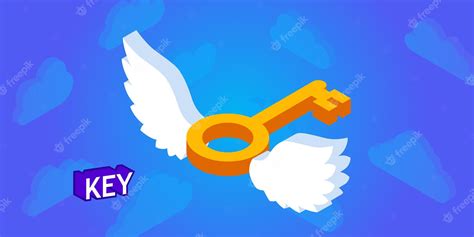 Premium Vector Key Isometric Design Icon Vector Web Illustration 3d Colorful Concept