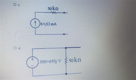 Solved The Source Transformation Of The Following Circuit Chegg