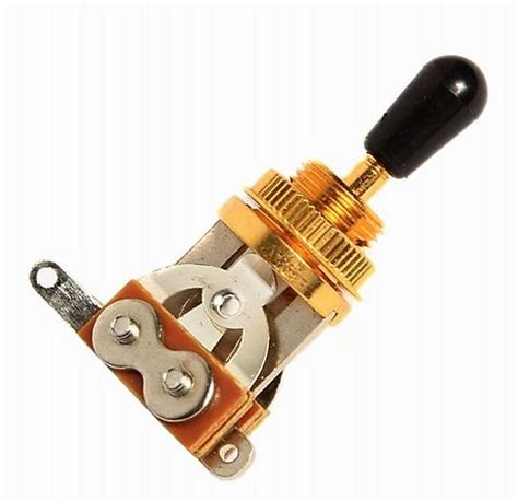 New Switch 3 Pos Toggle Gold Tip Black Switch Commutator Reverb