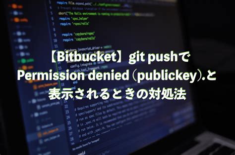 Berlatih Pemilik Hidup Git Bitbucket Org Permission Denied Publickey