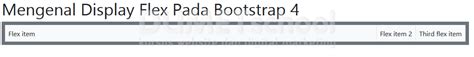 Mengenal Display Flex Pada Bootstrap 4 Part5 Kursus Web Design Private Online 1 On 1‎ Dumet