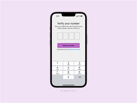 Daily Ui Challange 11 Verification Pin Screen By Dariusz Partyk On Dribbble